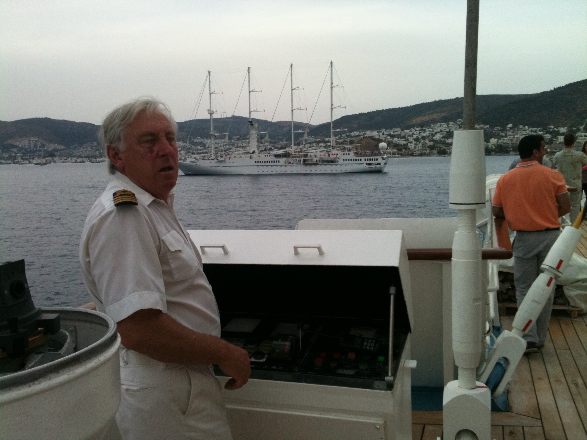 Interview with Windstar Cruises Captain Walsh who is Retiring
