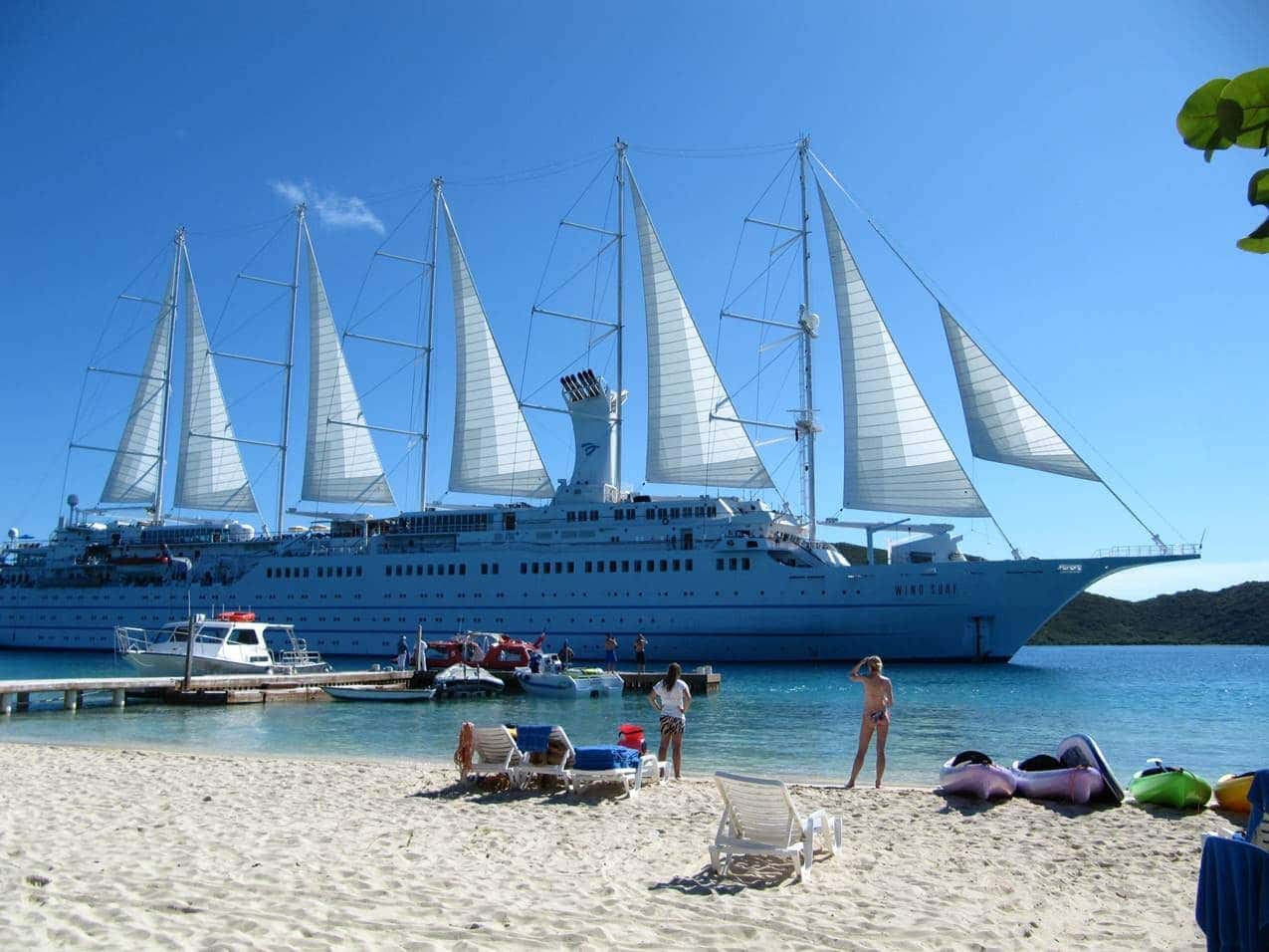 Captain of the Wind Surf Shares His Caribbean Cruise Highlights