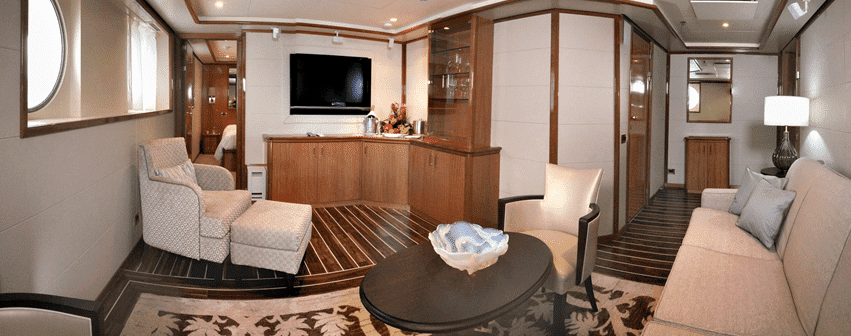 Our Cruise Ship the Wind Surf Debuts its Stylish New Look