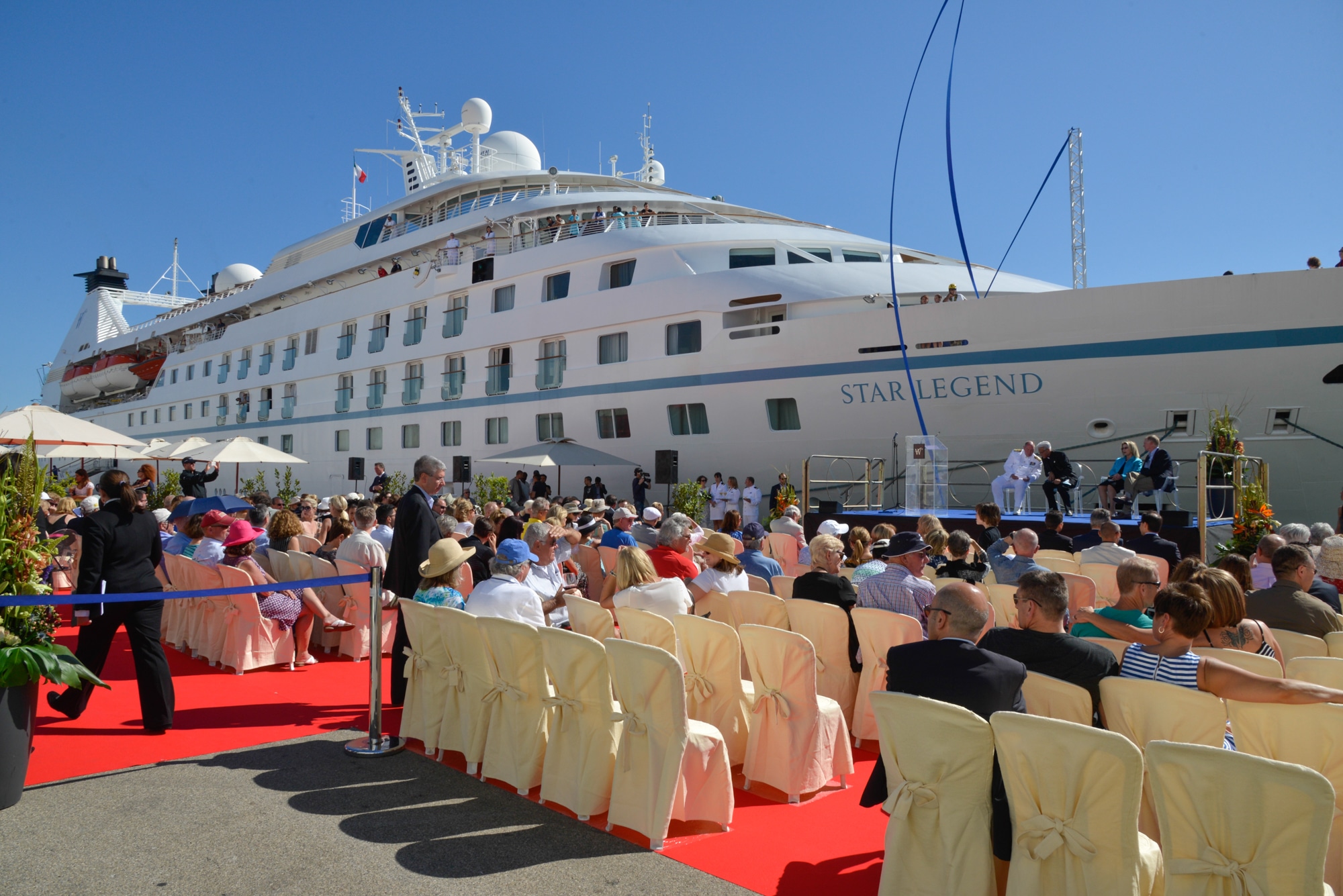 Star Legend Cruise Ship Makes Its Debut in Italy
