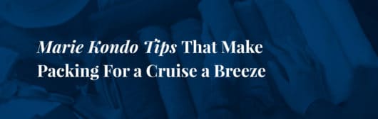 Marie Kondo's Clothes Folding & Suitcase Packing Tips