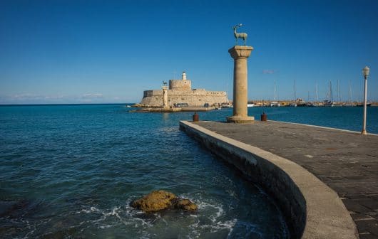 The Colossus of Rhodes - One of the Seven Wonders of the Ancient World ...