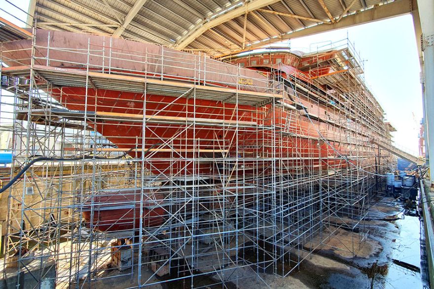 Star Seeker Update: We're Completing the Steel Work - Windstar Cruises ...