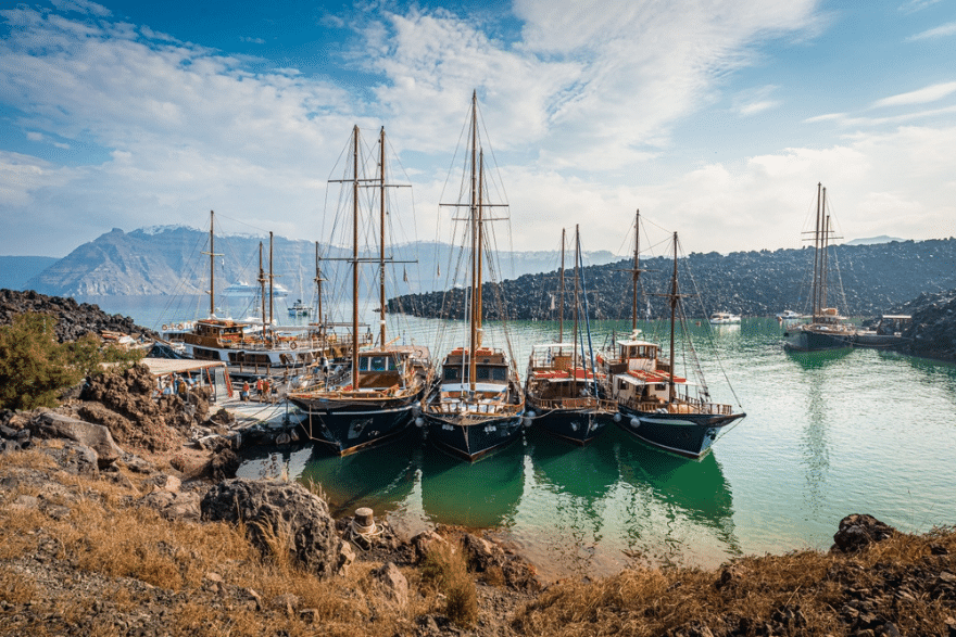 Select Your Journey: In Santorini, the Great Indulgence of Crusing the ...